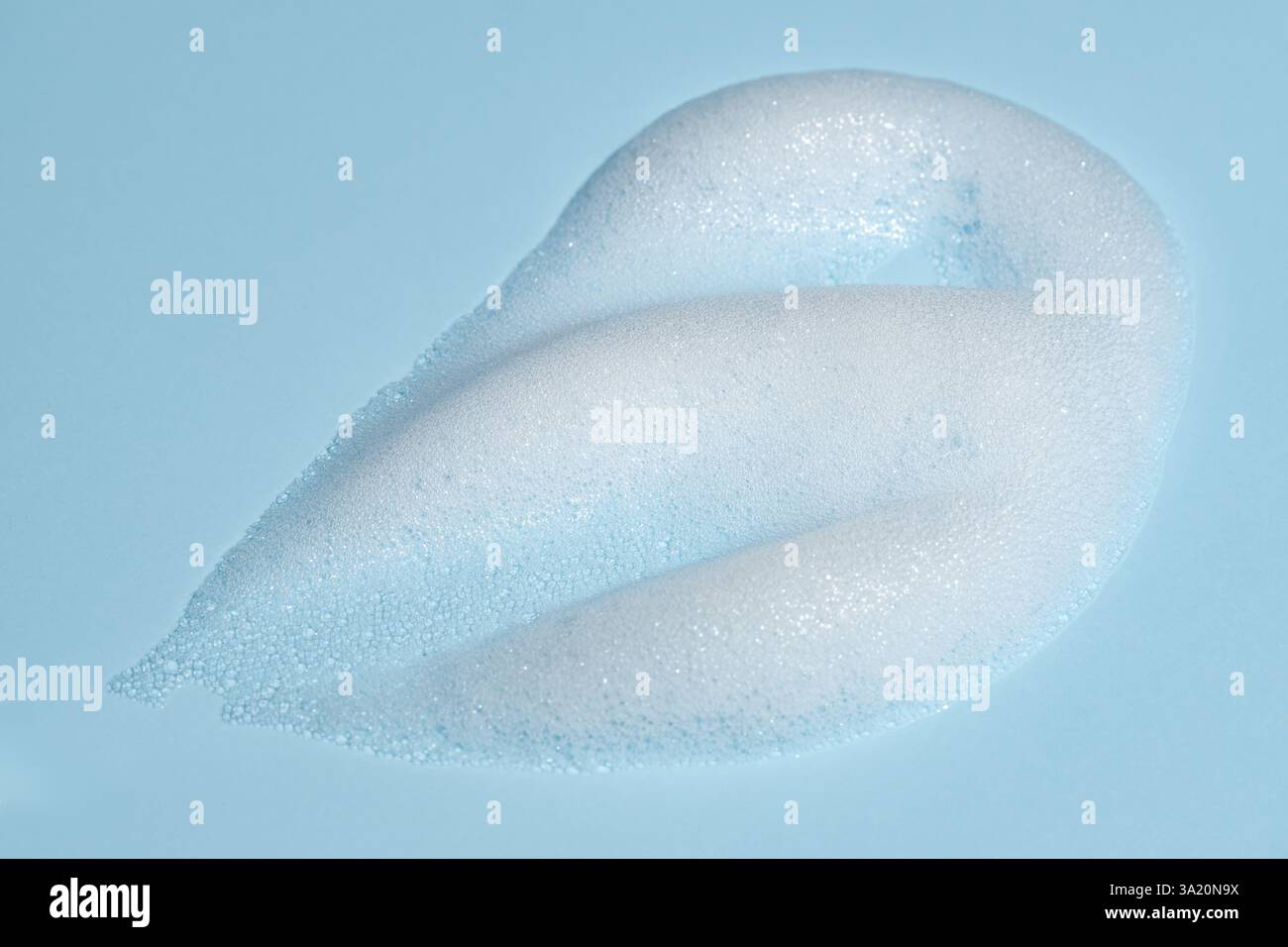 Skincare cleanser foam texture. Soap, shampoo, cleansing mousse bubbles ...