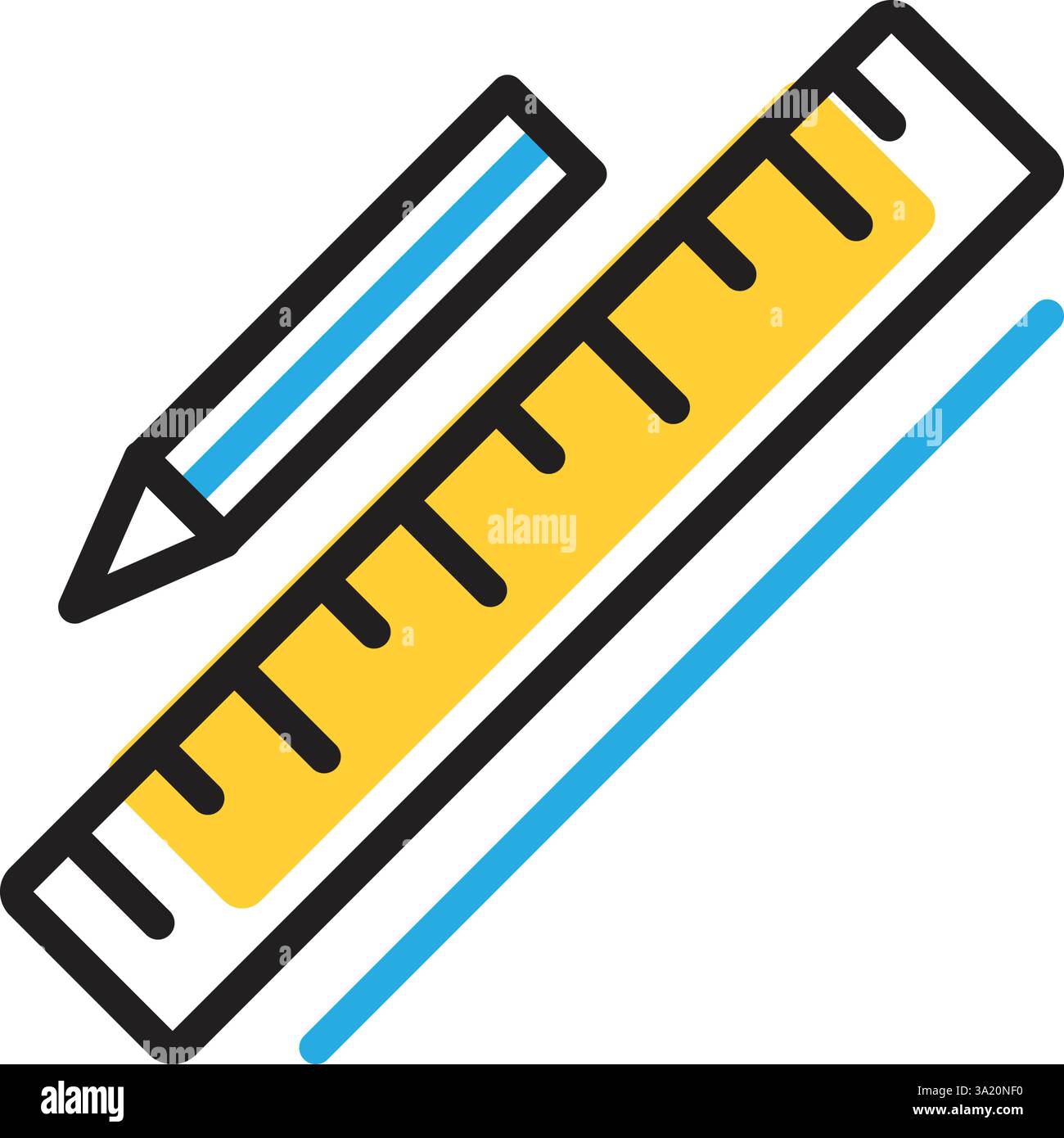 Icon for measuring,calibrating Stock Vector Image & Art - Alamy