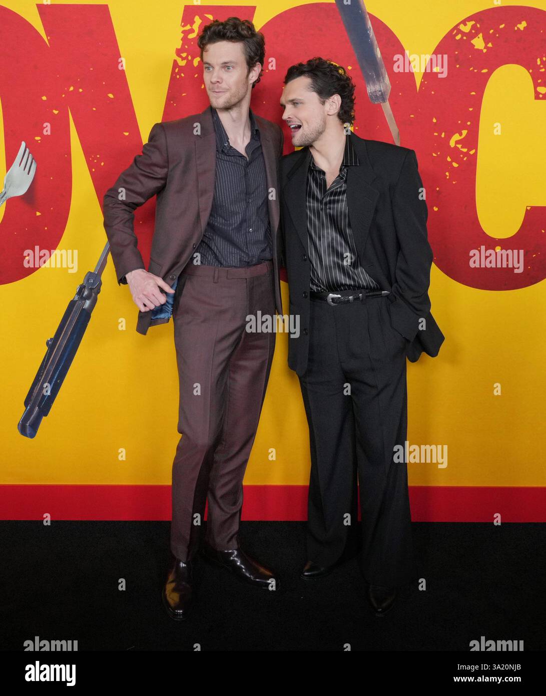 Los Angeles, USA. 10th Mar, 2025. (L-R) Jack Quaid and Ray Nicholson at ...