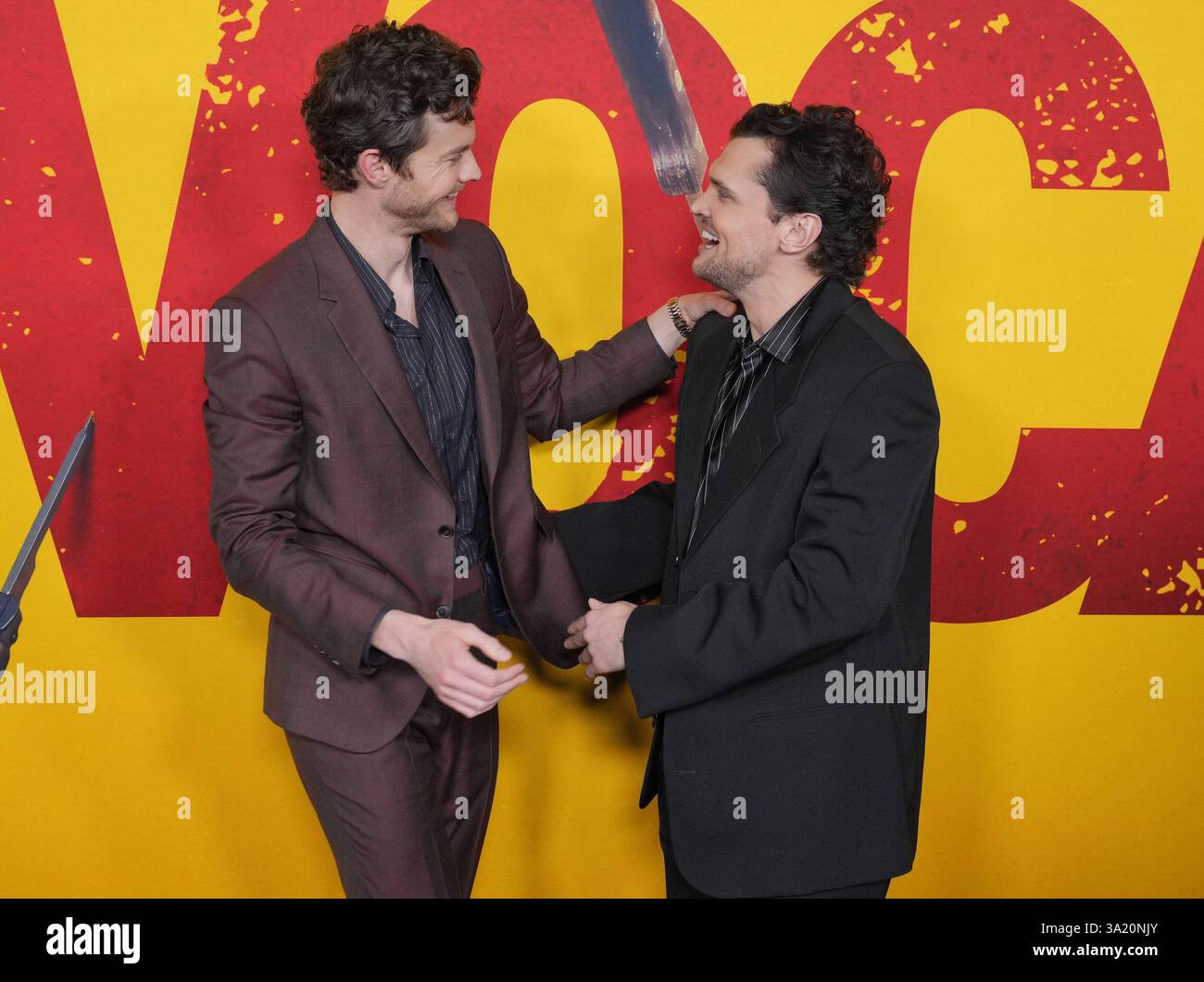 Los Angeles, USA. 10th Mar, 2025. (L-R) Jack Quaid and Ray Nicholson at ...