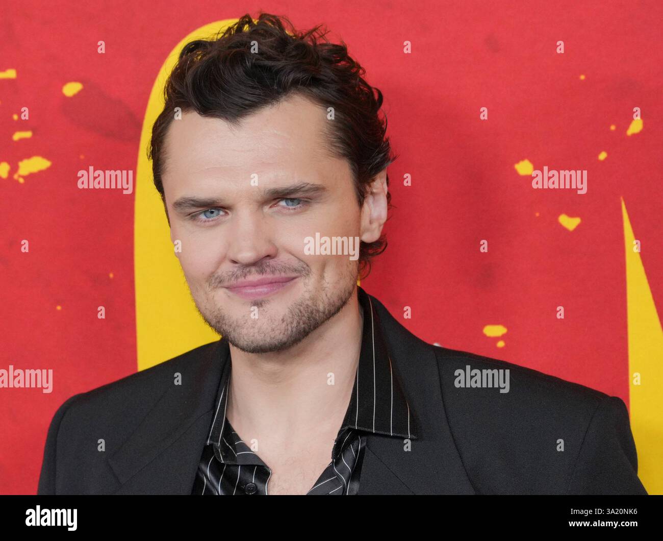 Ray Nicholson arrives at the Paramount Pictures' NOVOCAINE Los Angeles ...