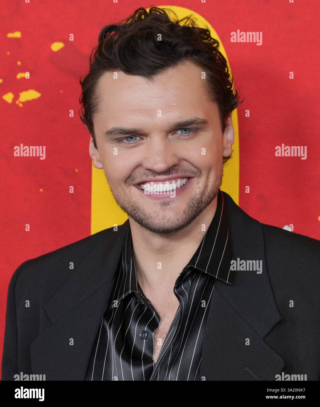 Ray Nicholson arrives at the Paramount Pictures' NOVOCAINE Los Angeles ...