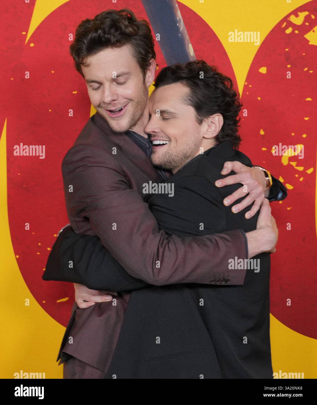 Los Angeles, USA. 10th Mar, 2025. (L-R) Jack Quaid and Ray Nicholson at ...