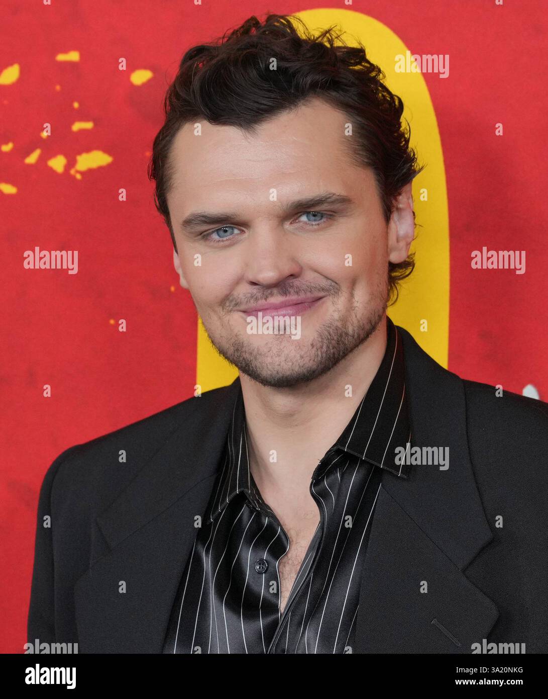 Ray Nicholson arrives at the Paramount Pictures' NOVOCAINE Los Angeles ...