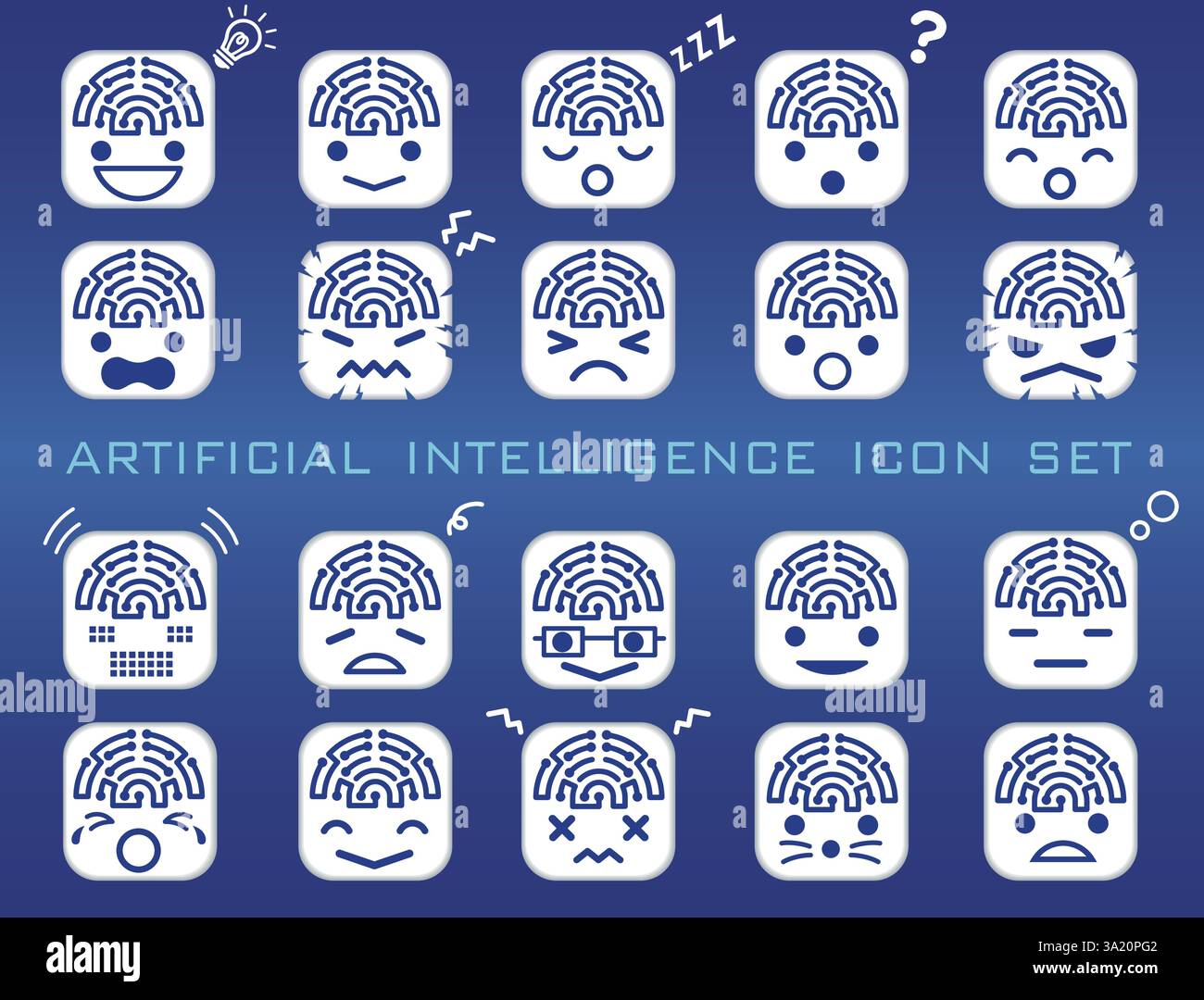 Dark blue chip icon Stock Vector Images - Alamy