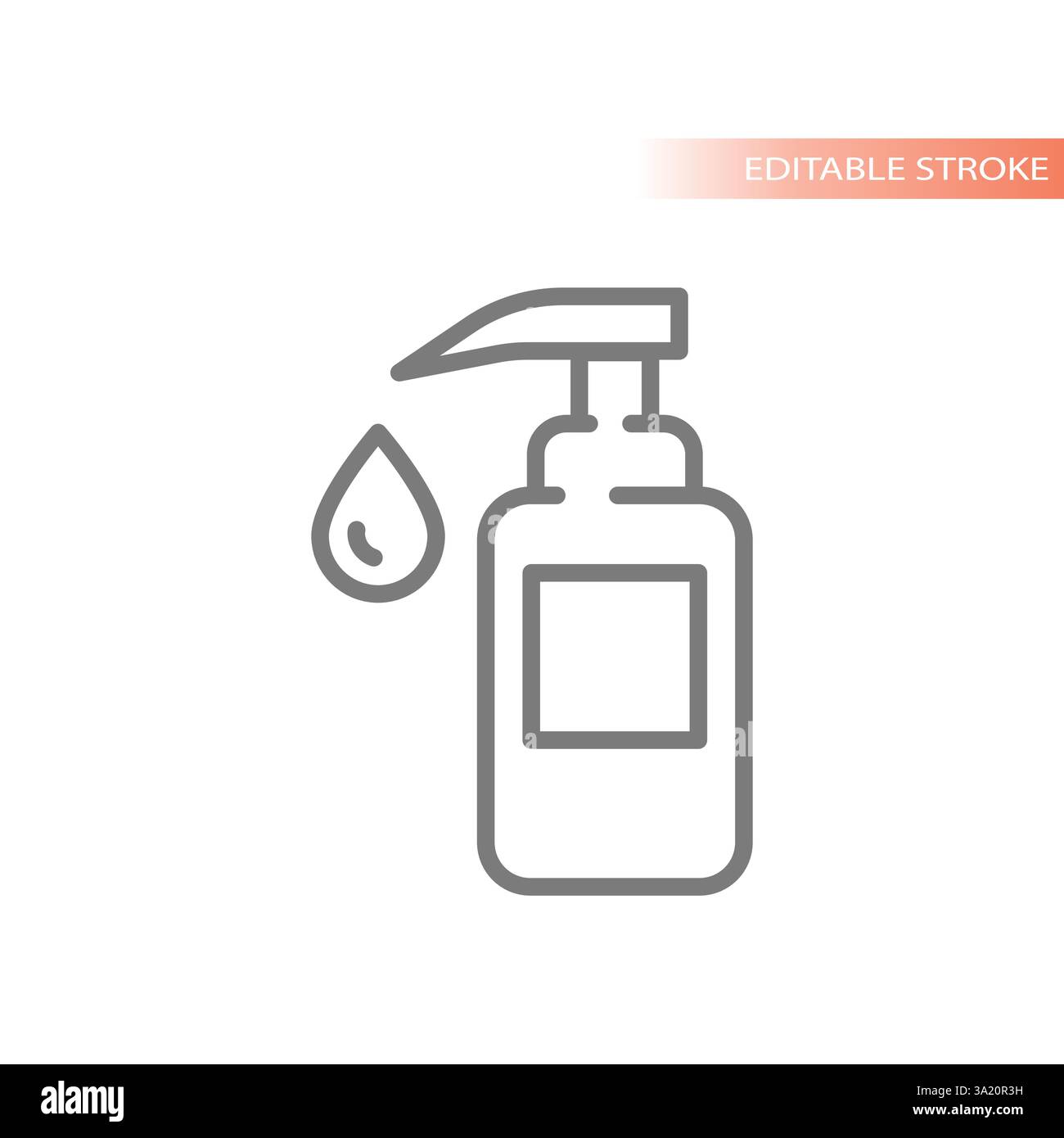 Washing hands icon line Stock Vector Images - Alamy