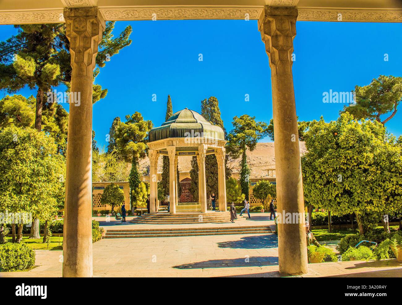The Tomb of Hafez are two memorial structures erected in the northern ...