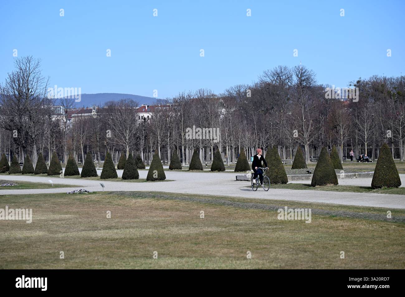 The Augarten in Leopoldstadt in Vienna, Austria, photographed on Monday ...