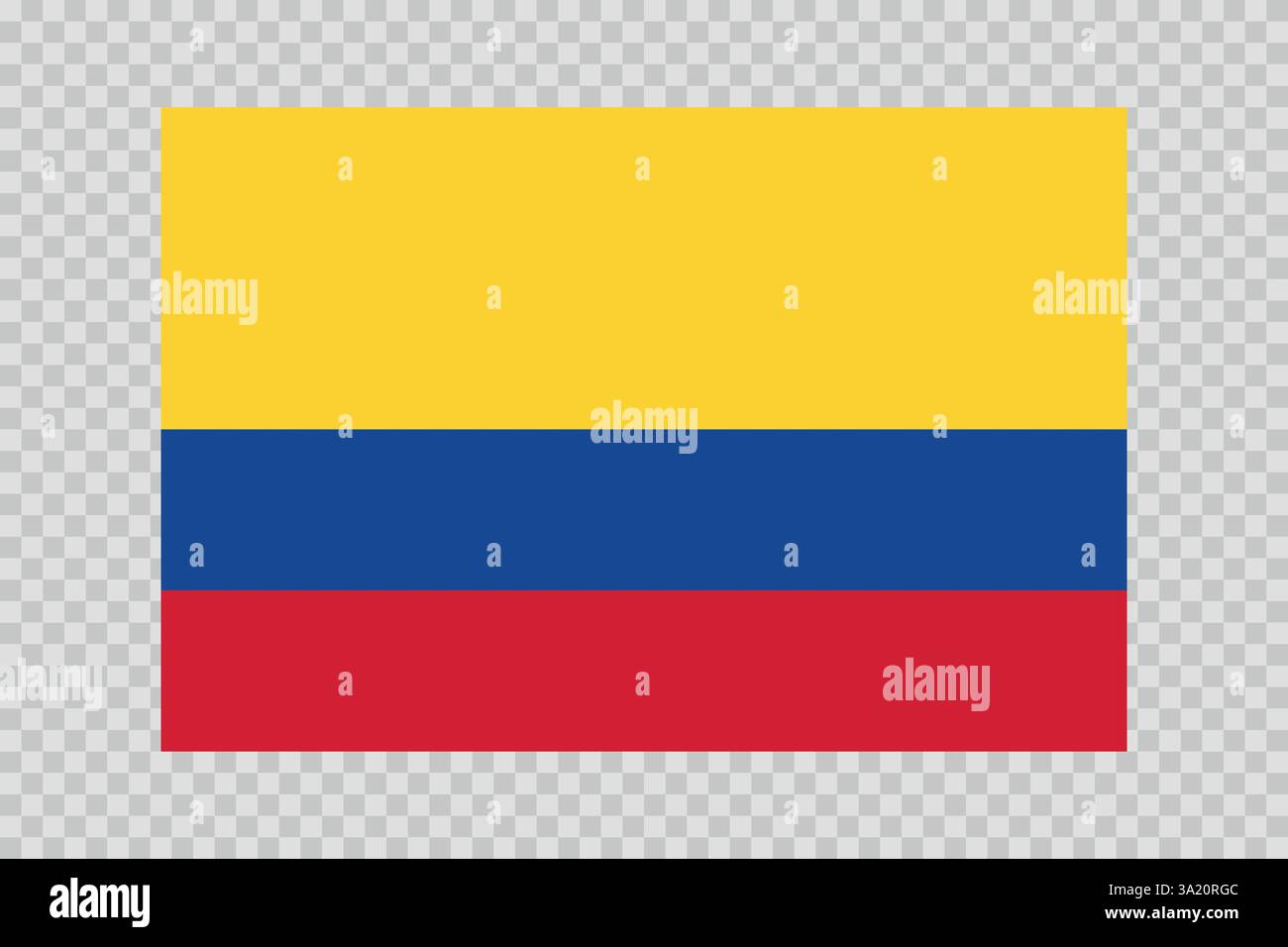 Flag of Colombia. Colombian national symbol in official colors ...
