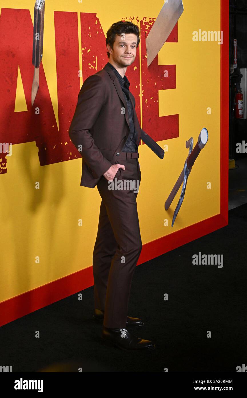 Jack Quaid bei der Premiere des Kinofilms 'Novocaine / Mr. No Pain' im ...