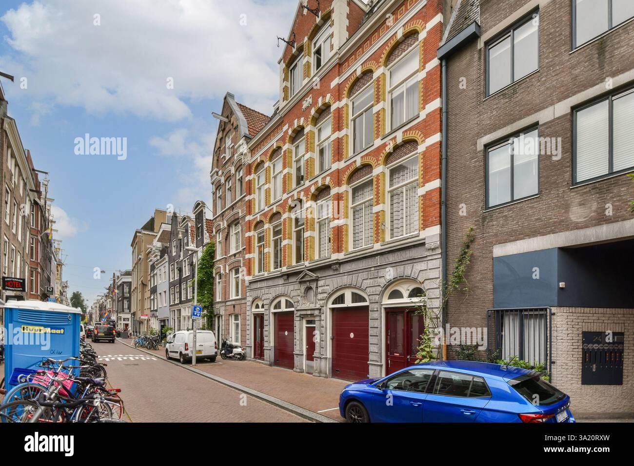 Features a picturesque street showcasing beautiful historic and modern ...