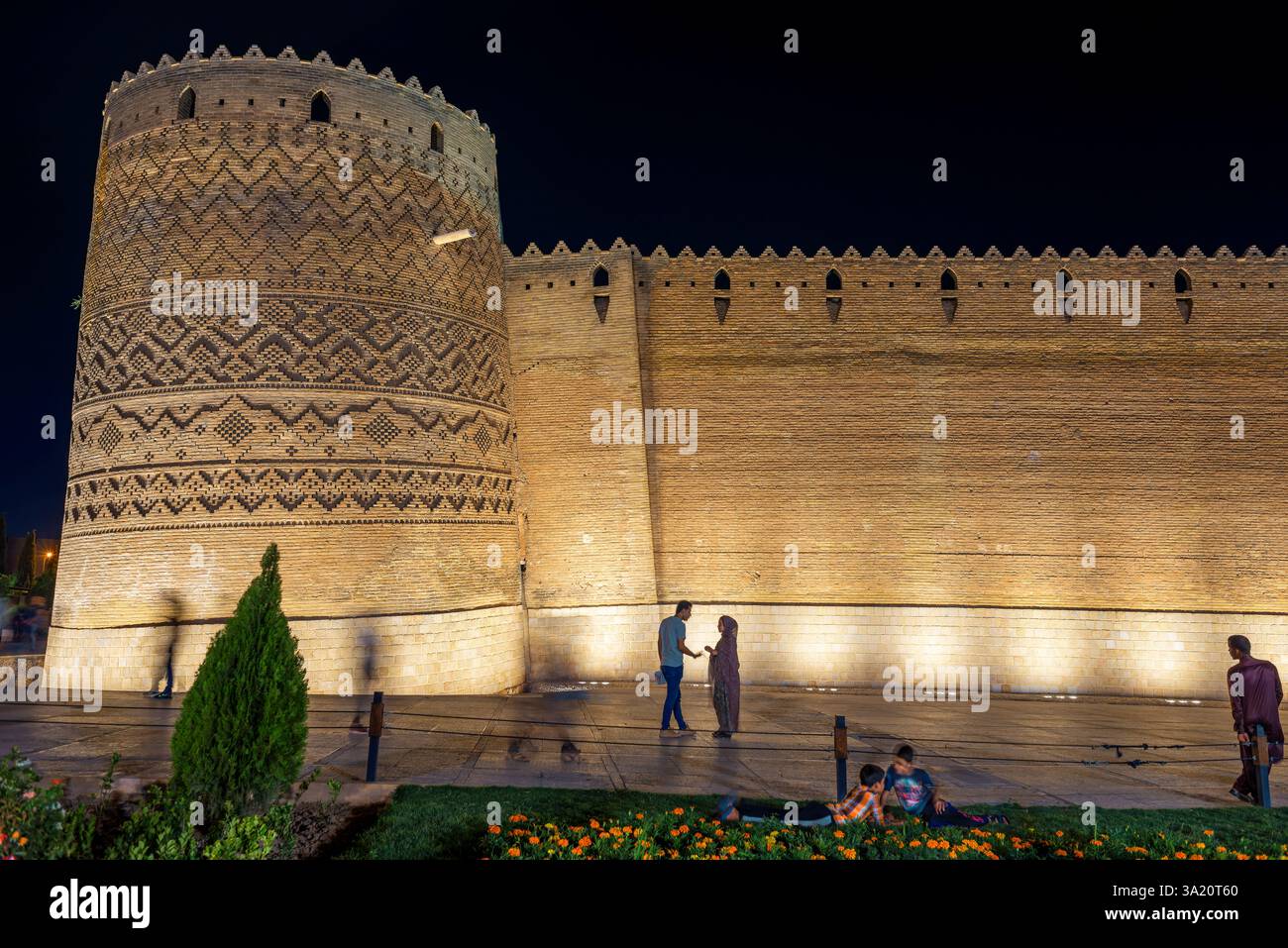 Castle of Karim Khan citadel (Arg-e Karim Khan) build during Zand ...