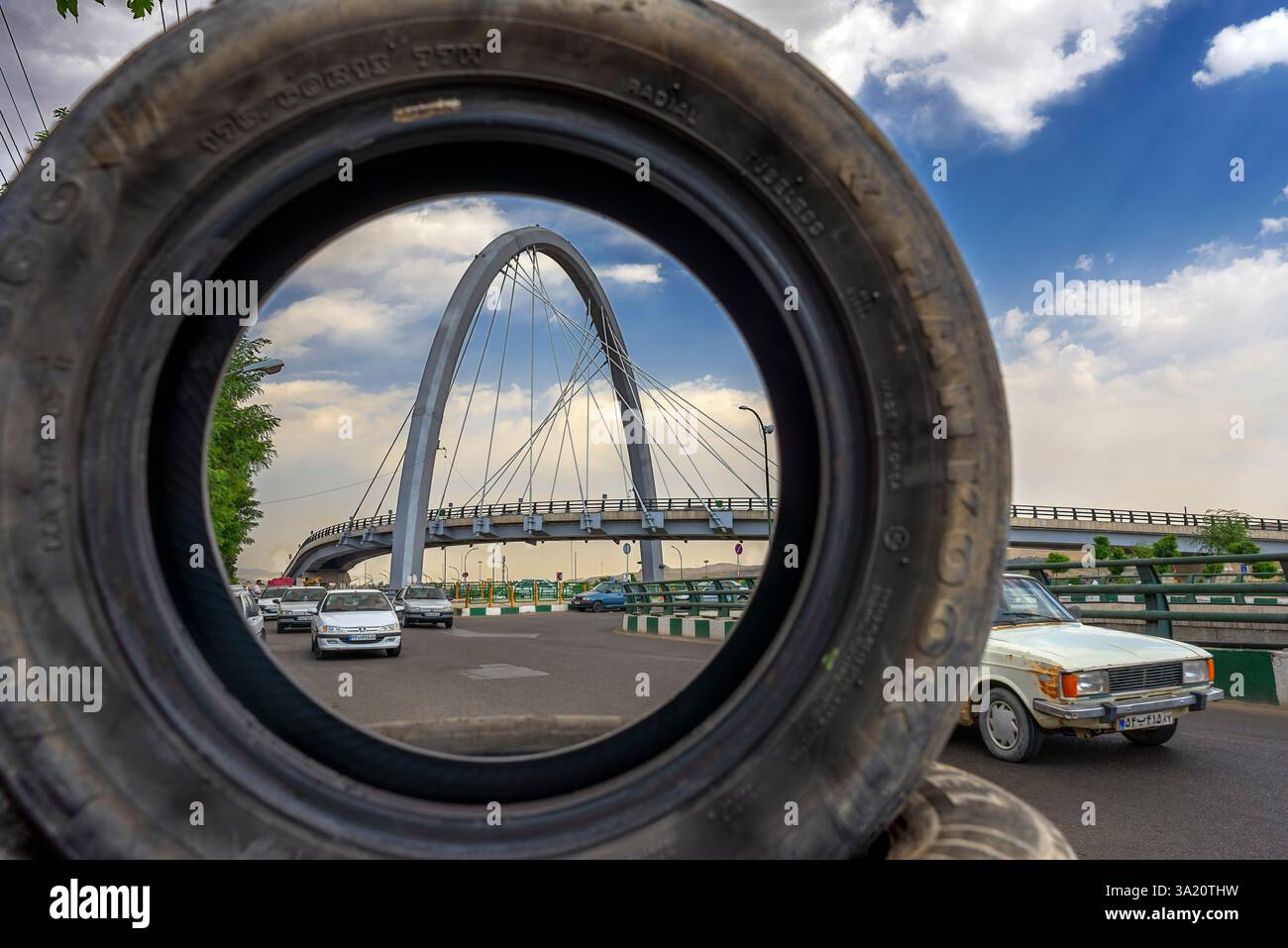 Zanjan Cable-Stayed Bridge, zanjan city, Zanjan province, Iran Zanjan ...