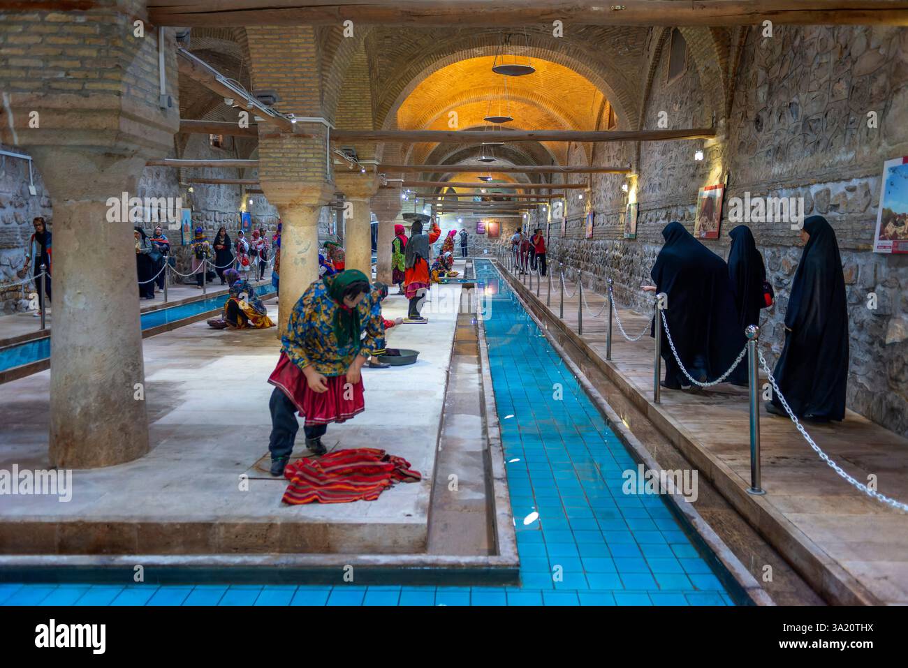 Rakhtshooy Khaneh Edifice museum of an ancient wash house in Zanjan ...
