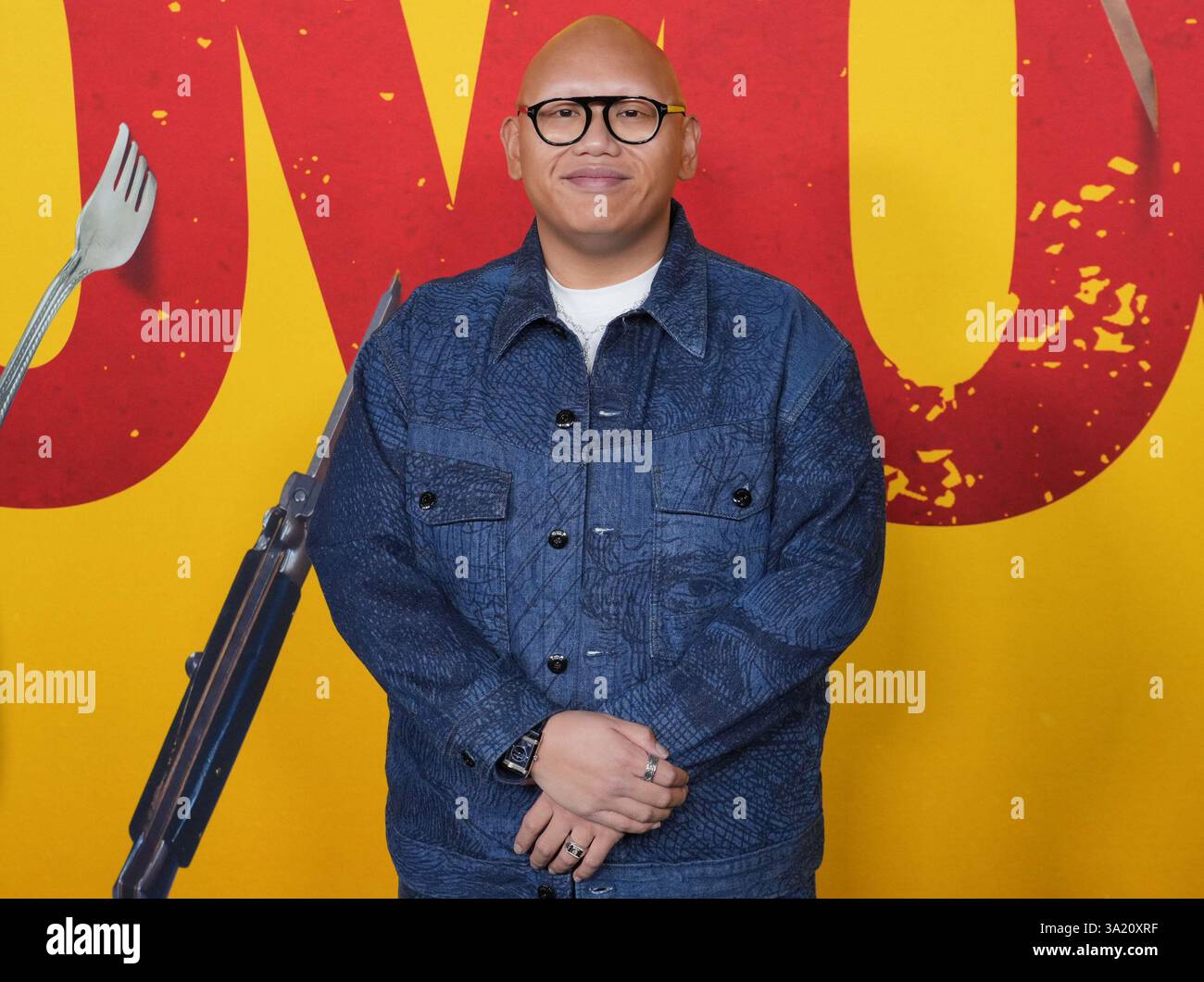 Jacob Batalon arrives at the Paramount Pictures' NOVOCAINE Los Angeles ...