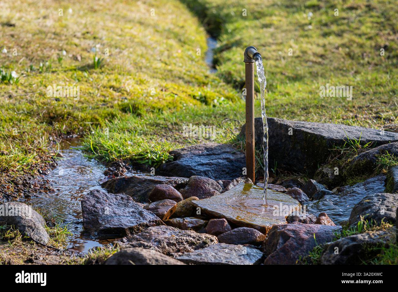 The artesian well in Kärdla. We owe their crystal-clear water, to the ...