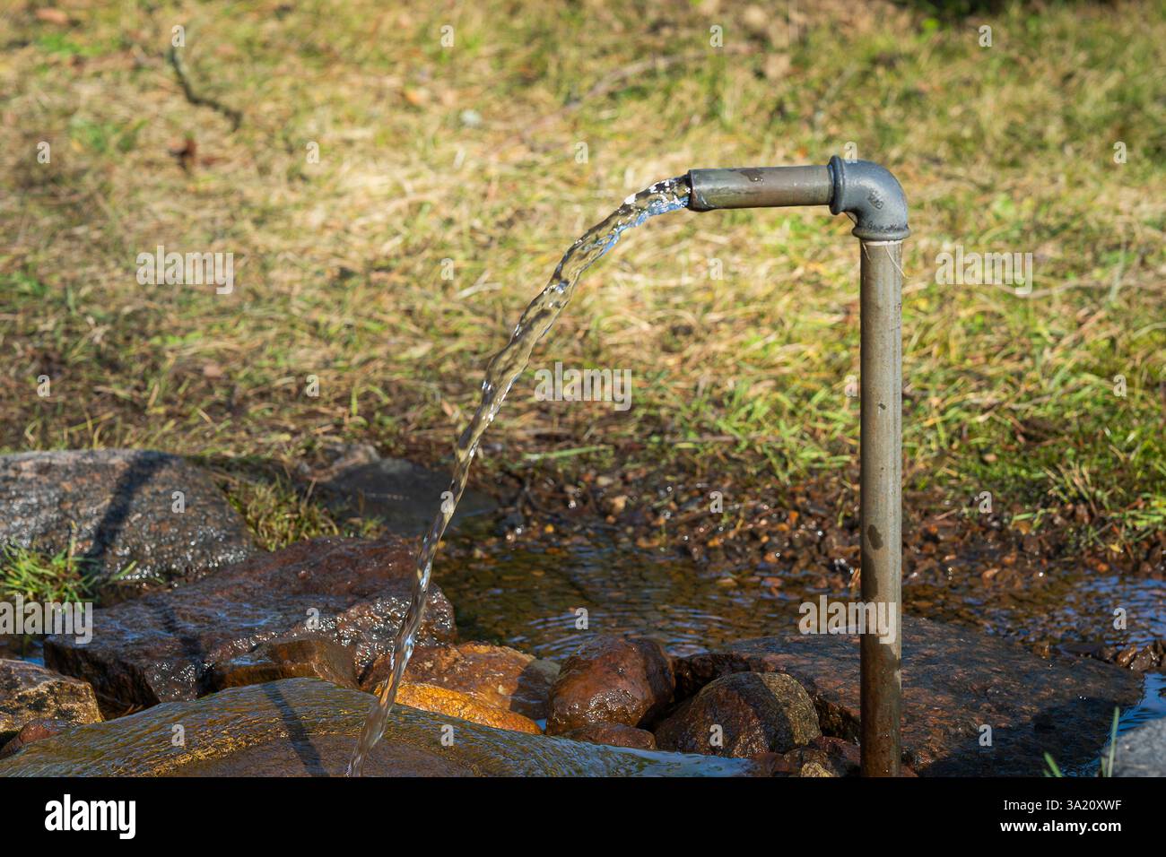 The artesian well in Kärdla. We owe their crystal-clear water, to the ...