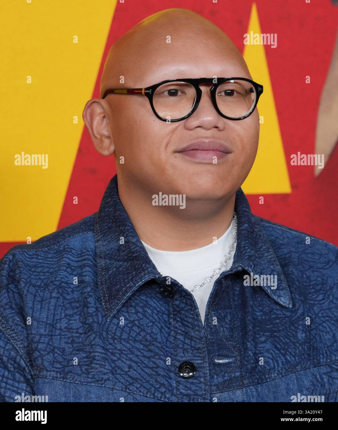 Los Angeles, USA. 10th Mar, 2025. Jacob Batalon arrives at the ...