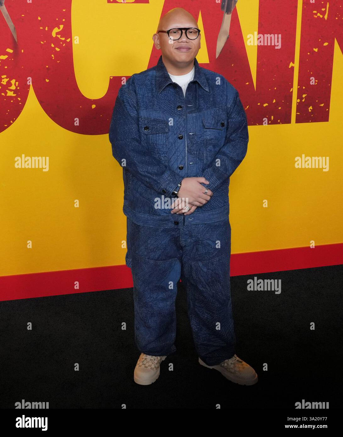 Jacob Batalon arrives at the Paramount Pictures' NOVOCAINE Los Angeles ...