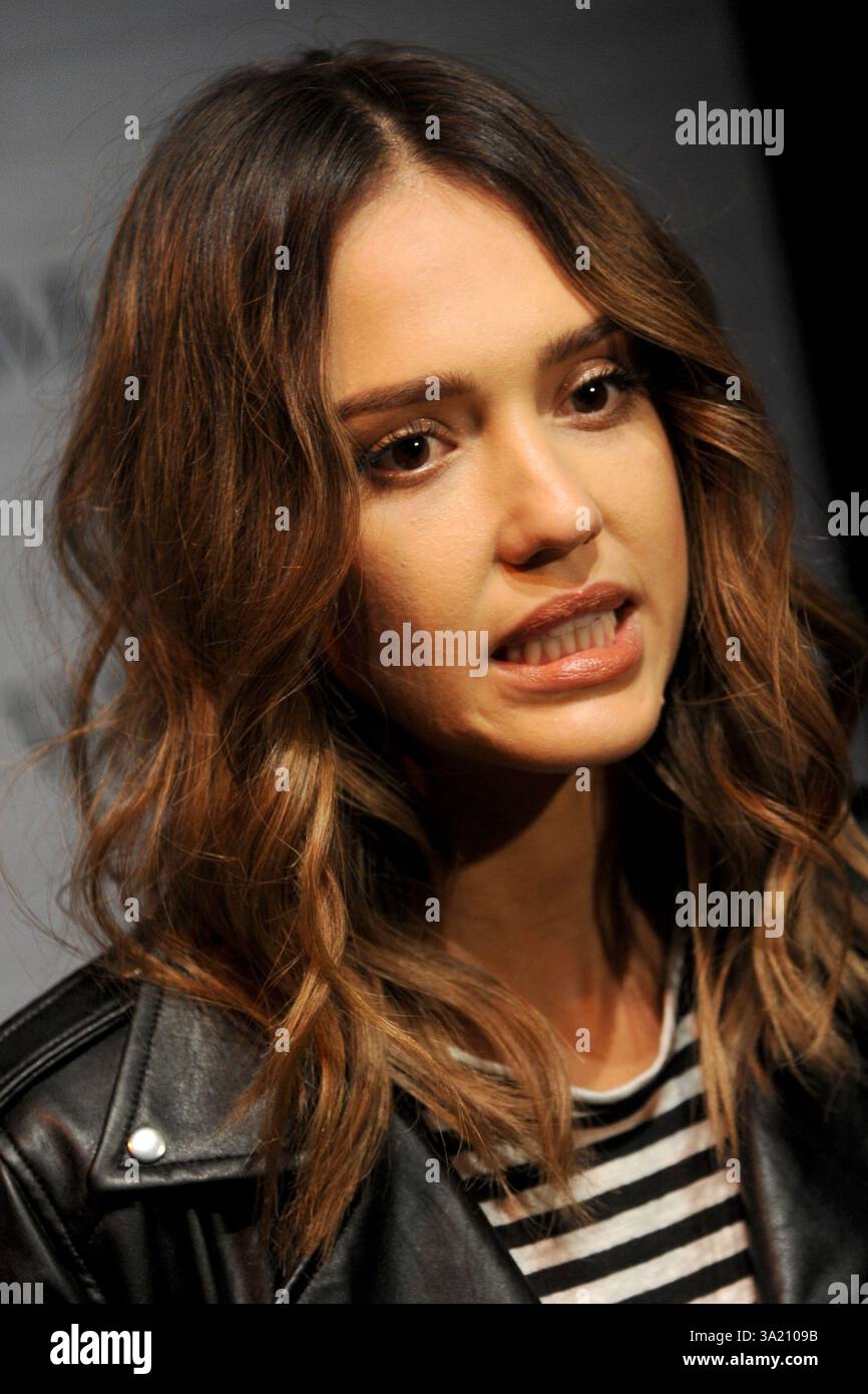 Jessica Alba arriving at the Target Who What Wear launch party at ...