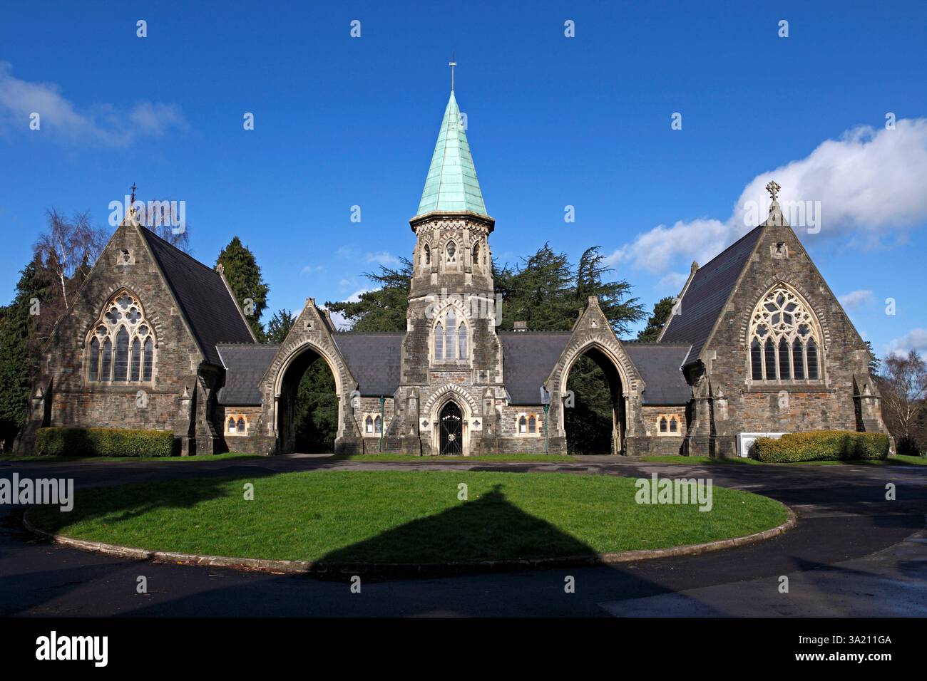 Cathay's Cemetery, Cardiff, Wales Stock Photo - Alamy