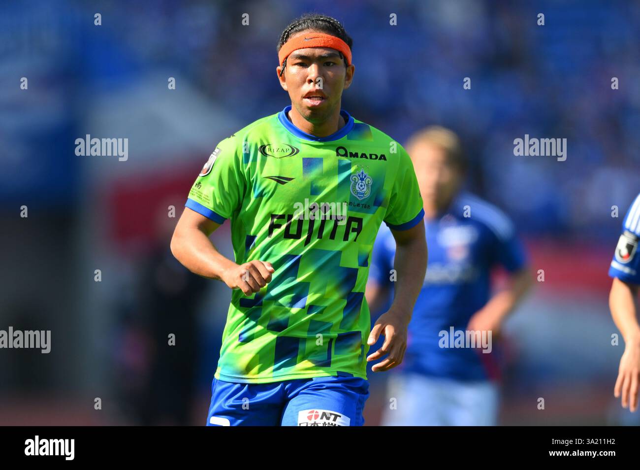 Shonan Bellmare's Taiga Hata during the 2025 J1 League match between ...