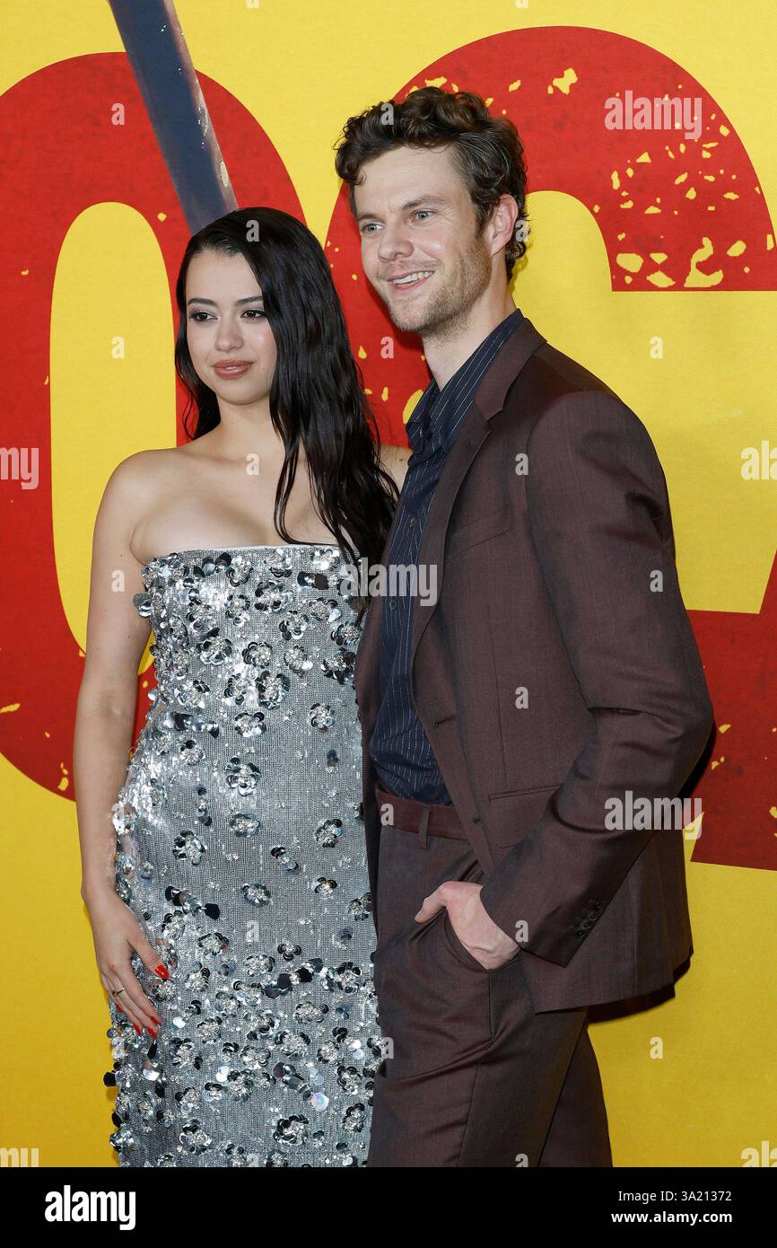 March 10, 2025, Los Angeles, California, USA: Amber Midthunder, Jack ...