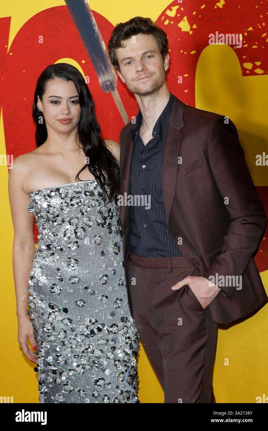 March 10, 2025, Los Angeles, California, USA: Amber Midthunder, Jack ...