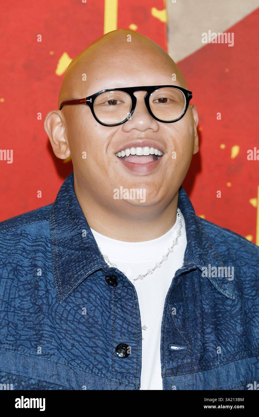 March 10, 2025, Los Angeles, California, USA: Jacob Batalon at the ...