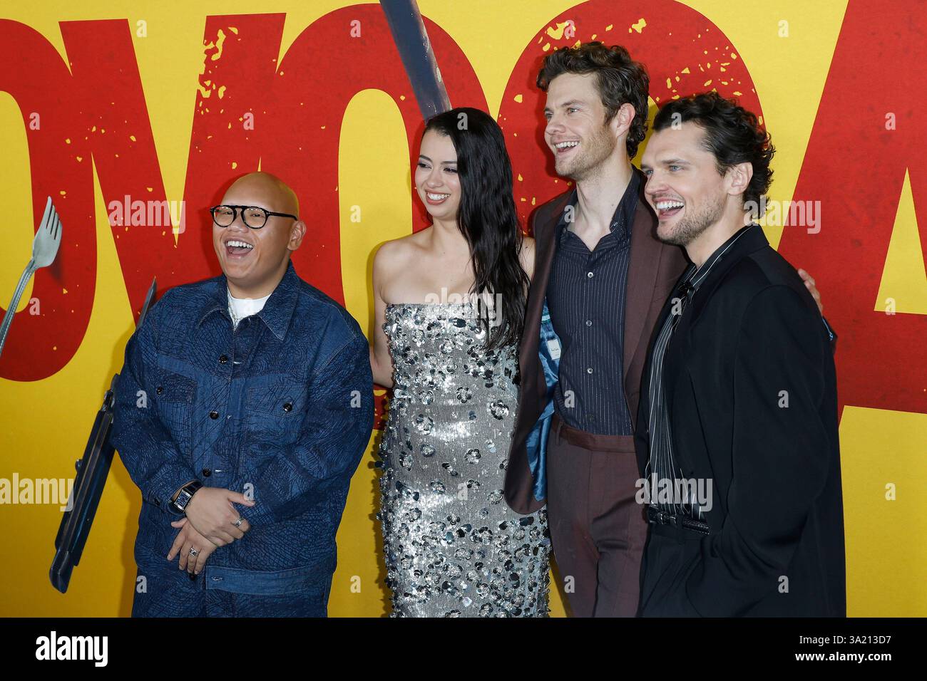 March 10, 2025, Los Angeles, California, USA: Jacob Batalon, Amber ...