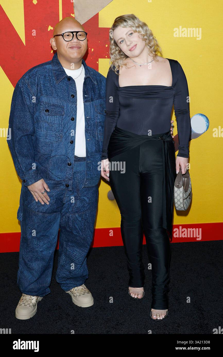 March 10, 2025, Los Angeles, California, USA: Jacob Batalon, Veronica ...