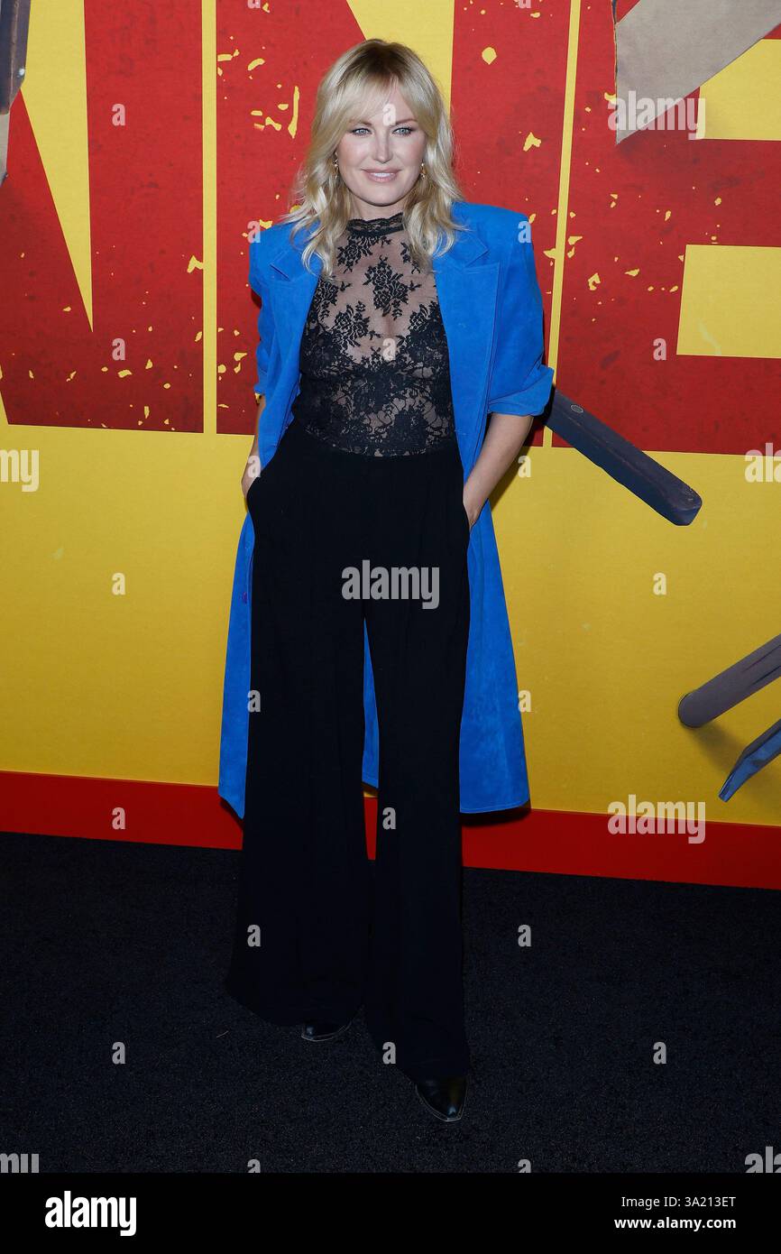 March 10, 2025, Los Angeles, California, USA: Malin Akerman at the ...