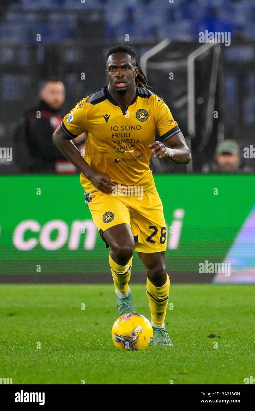 Udinese's Oumar Solet during the Italian Football Championship League A ...