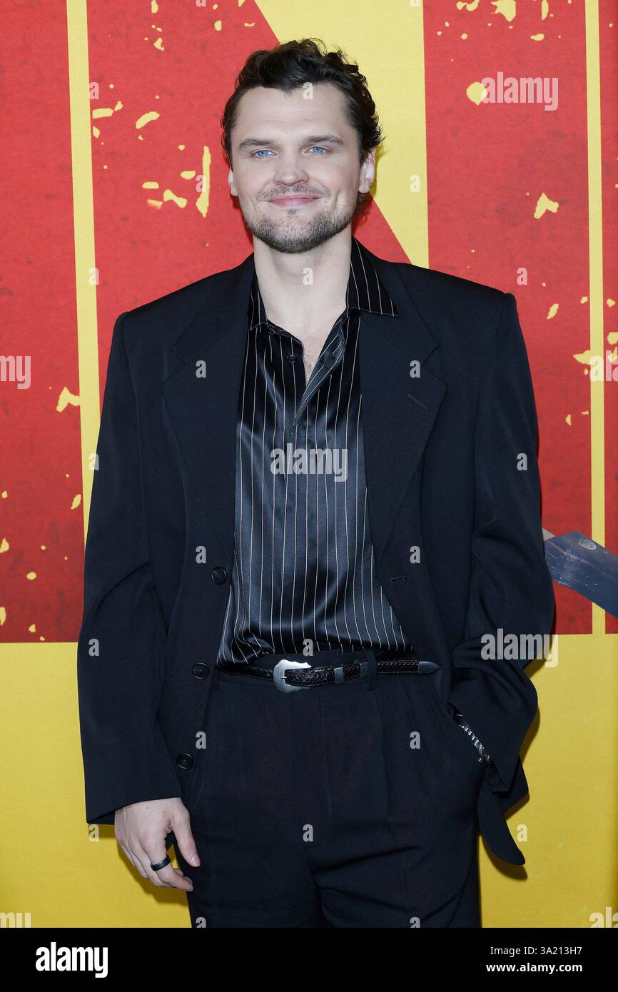 March 10, 2025, Los Angeles, California, USA: Ray Nicholson at the ...