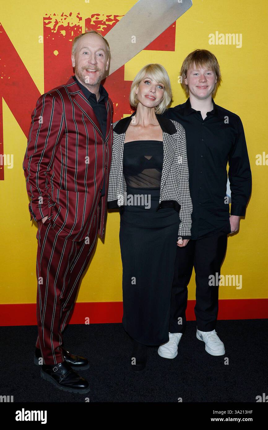March 10, 2025, Los Angeles, California, USA: Matt Walsh, Morgan Walsh ...