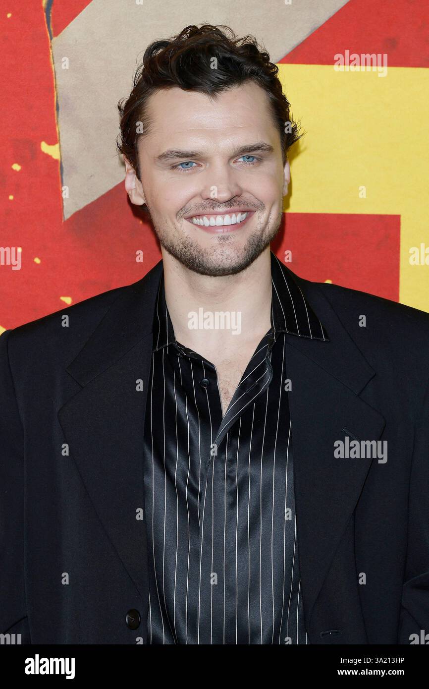 March 10, 2025, Los Angeles, California, USA: Ray Nicholson at the ...