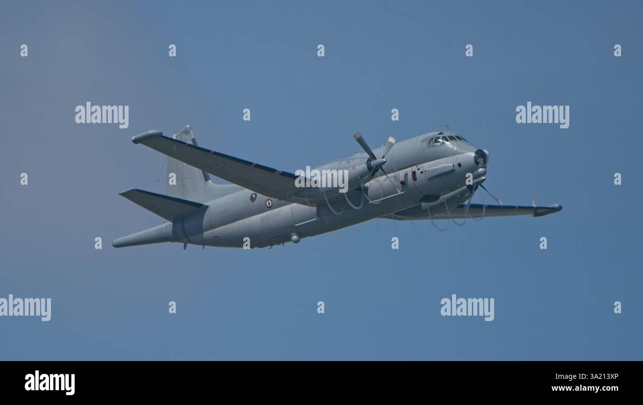 French Navy Breguet 1150 Atlantic Maritime Patrol Aircraft Stock Photo ...