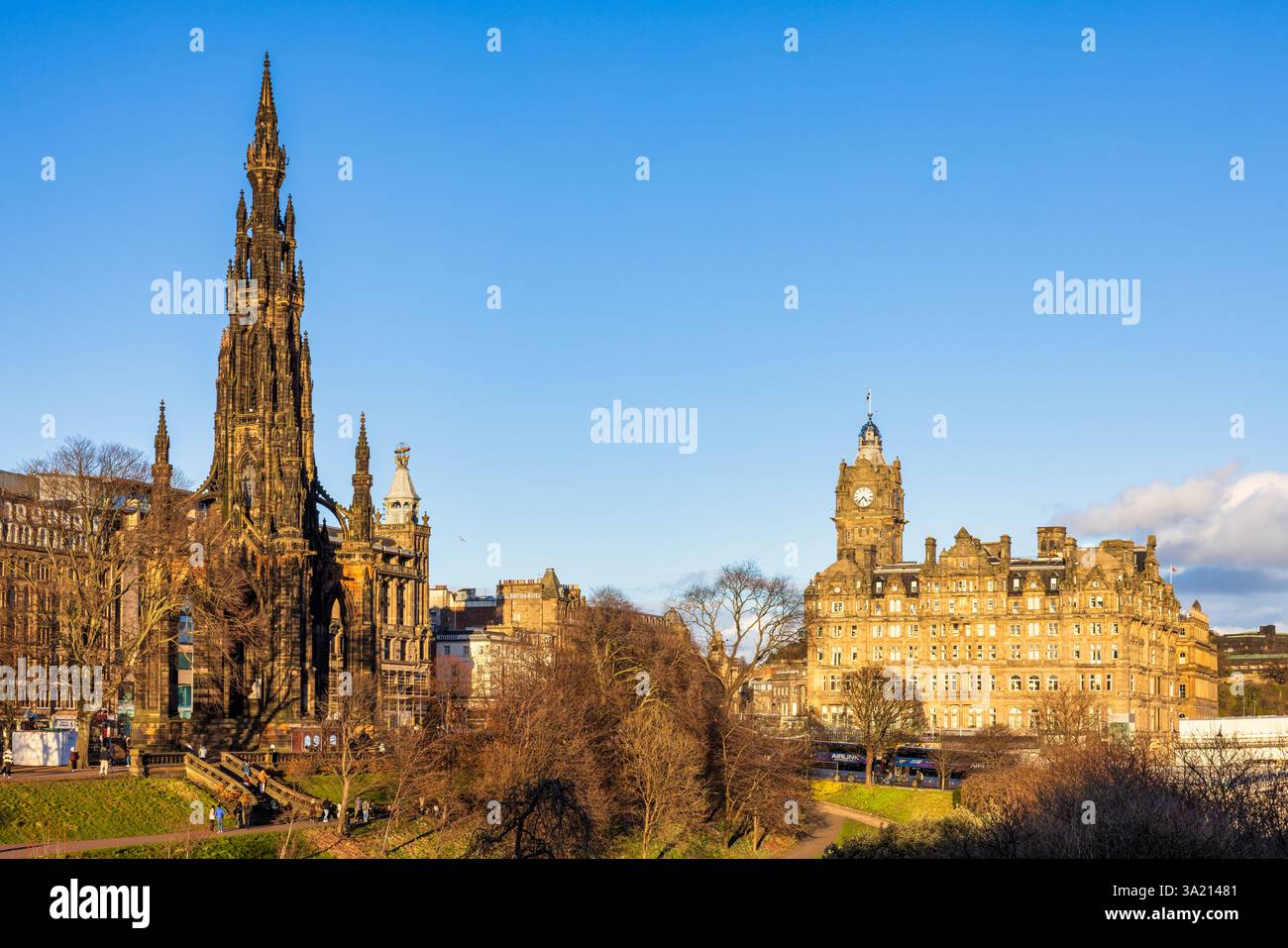 Scott Monument, Edinburgh, Scotland, United Kingdom Stock Photo - Alamy