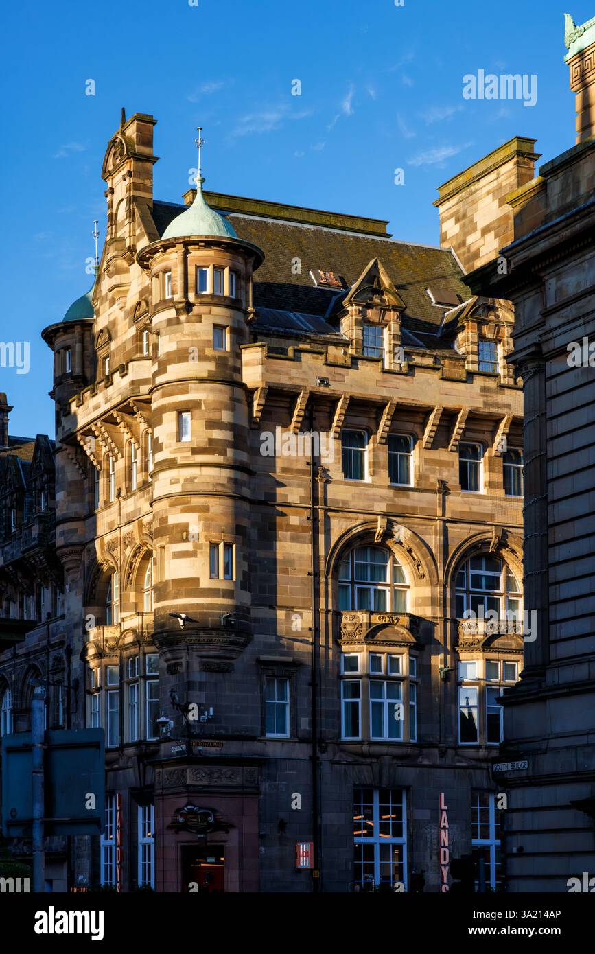 Old Victorian building, Edinburgh, Scotland, United Kingdom Stock Photo ...