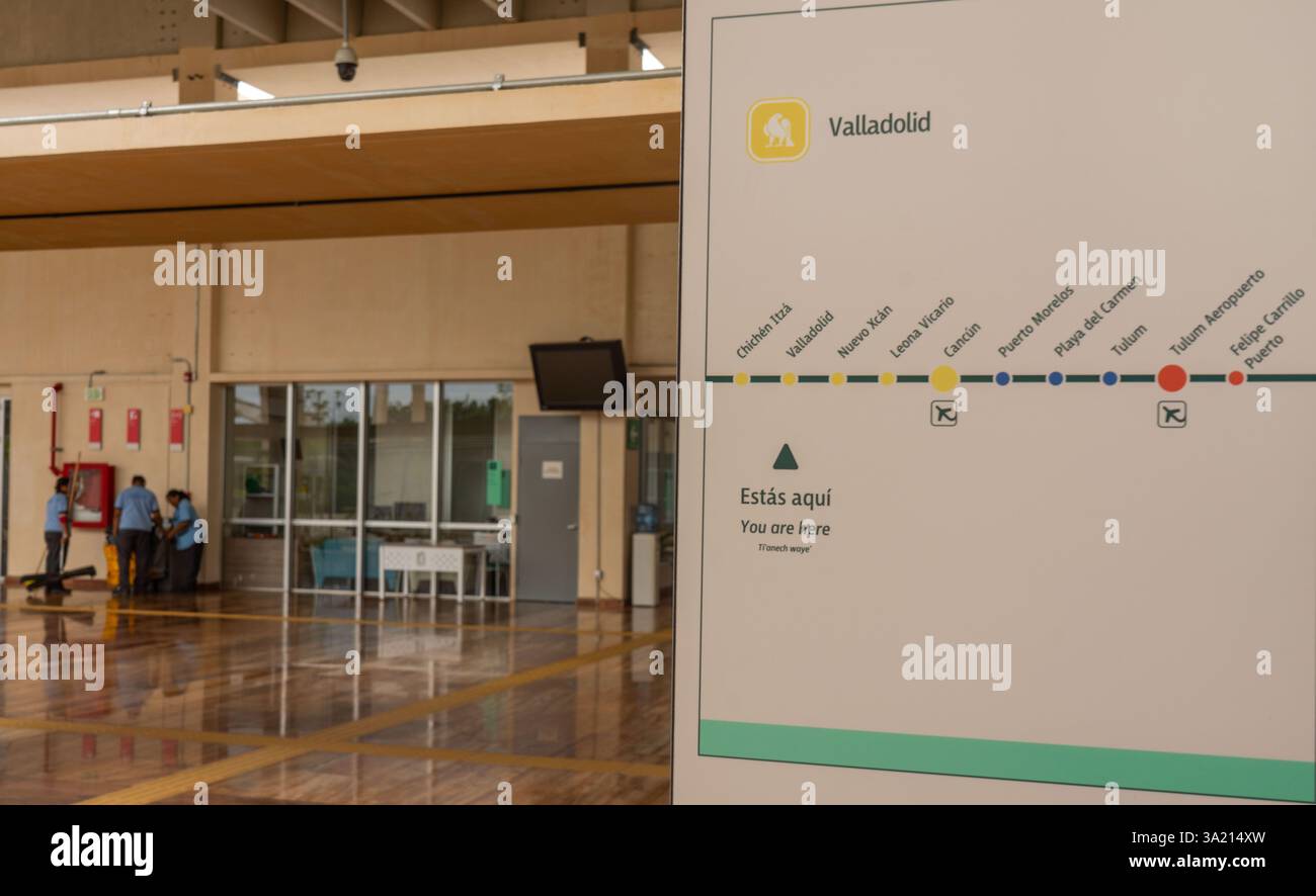 Maya Train / Tren Maya new rail route connecting Mayan archaeological ...