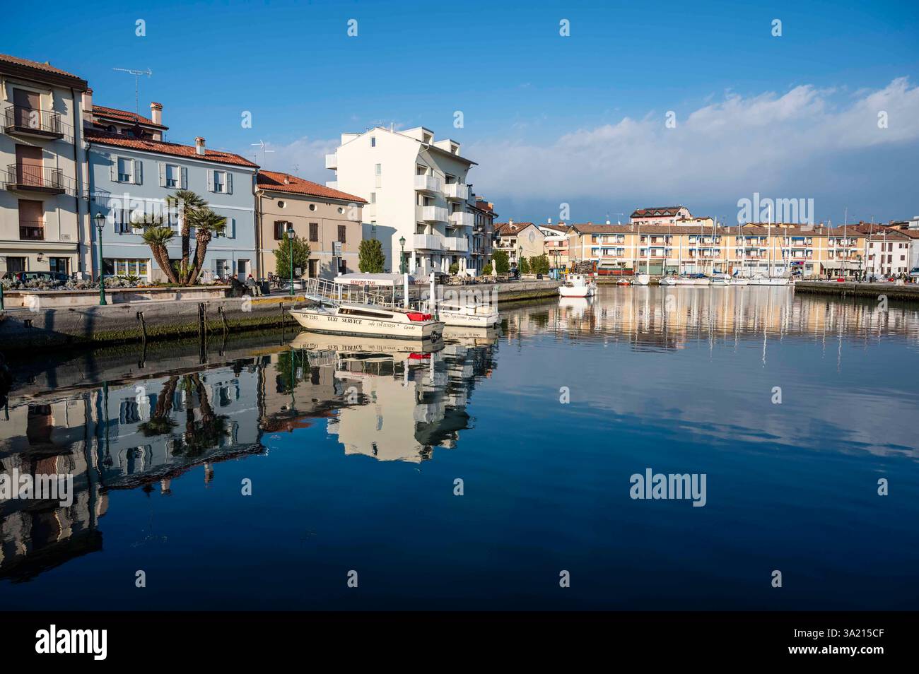 Ancient island of Grado. Between nature, architecture and history Stock ...