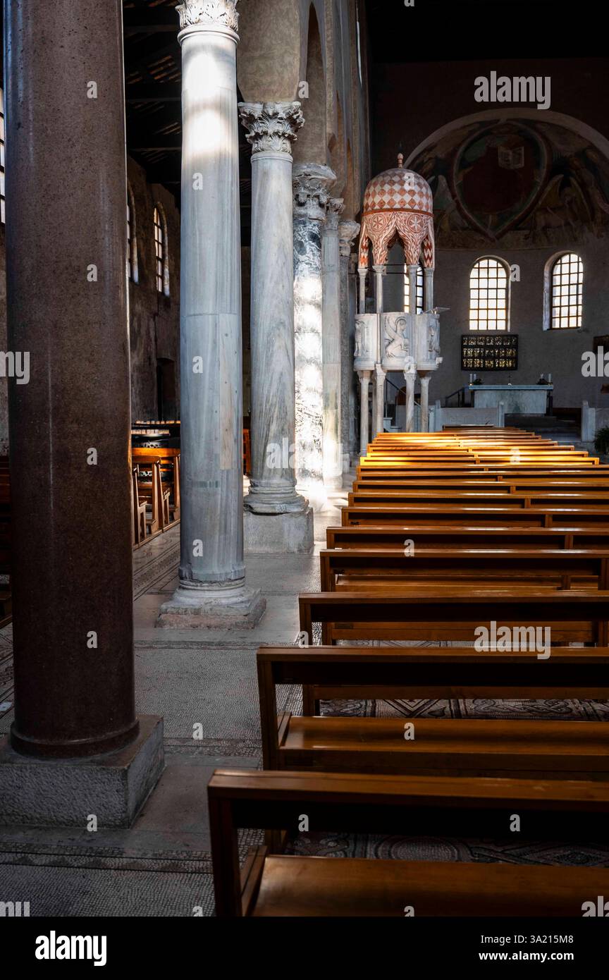 Ancient island of Grado. Between nature, architecture and history Stock ...