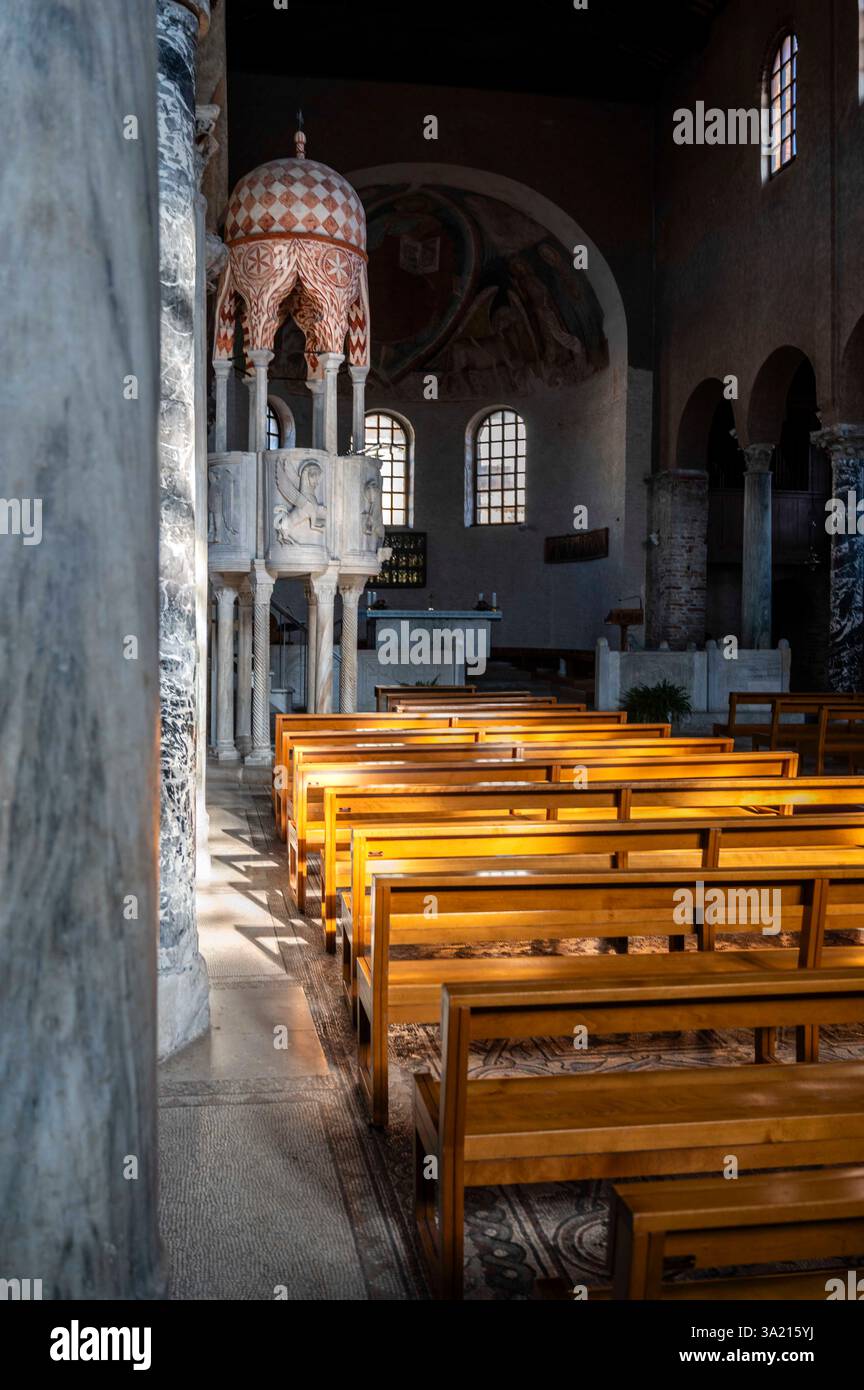 Ancient island of Grado. Between nature, architecture and history Stock ...