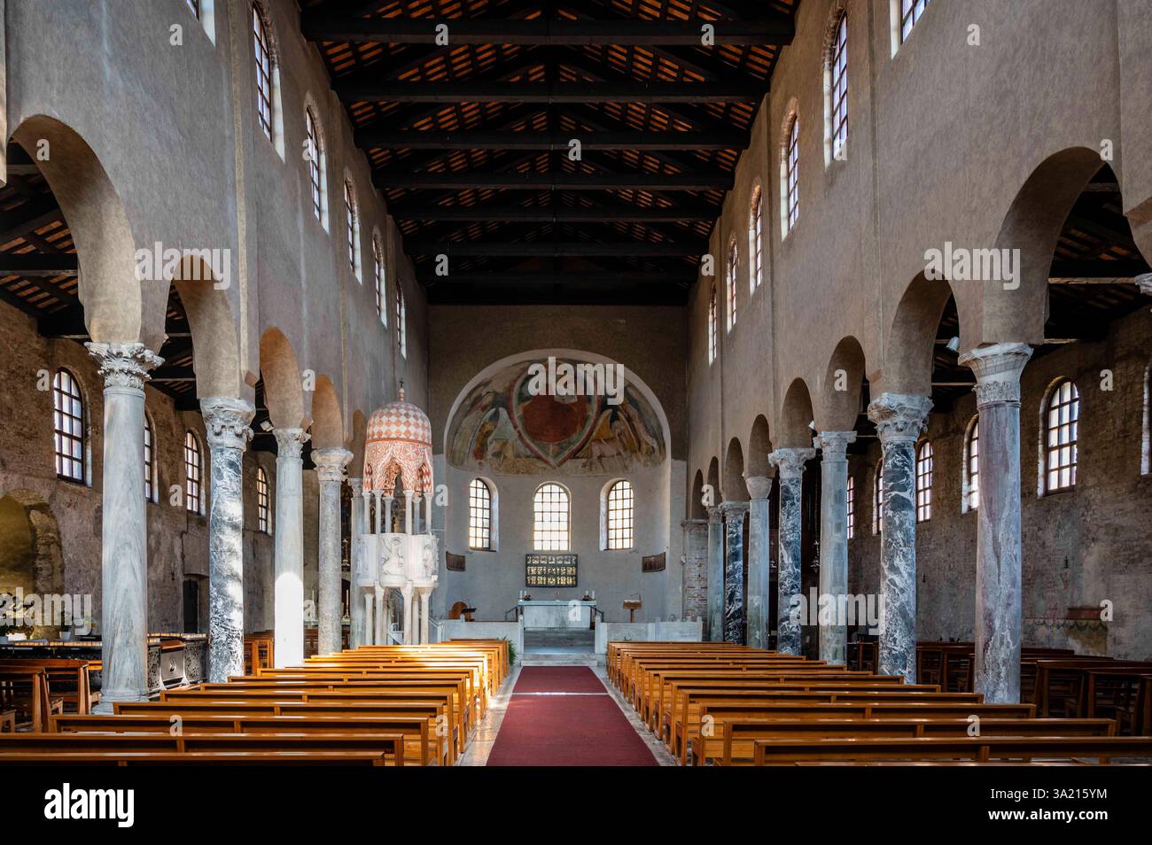 Ancient island of Grado. Between nature, architecture and history Stock ...