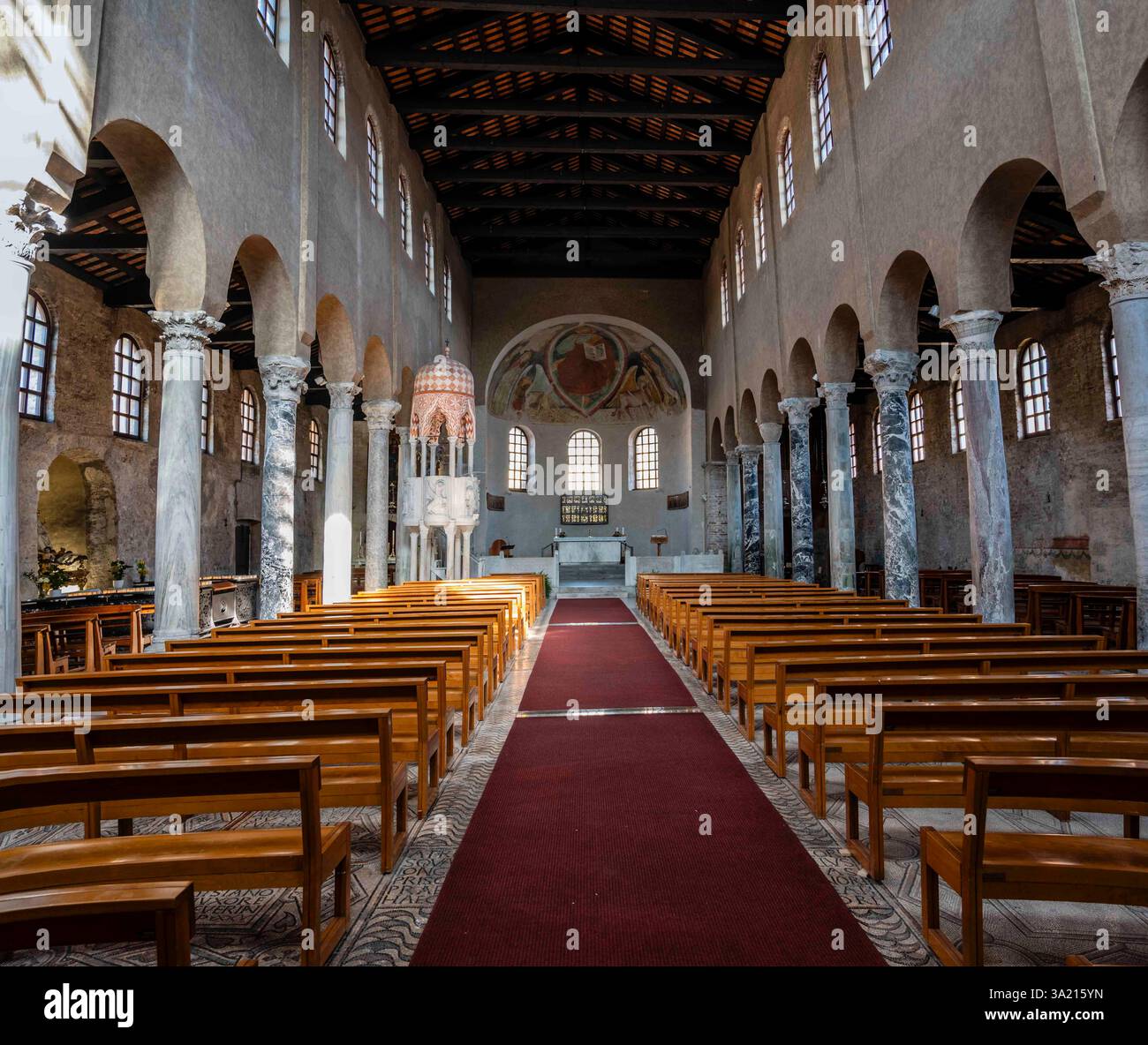 Ancient island of Grado. Between nature, architecture and history Stock ...