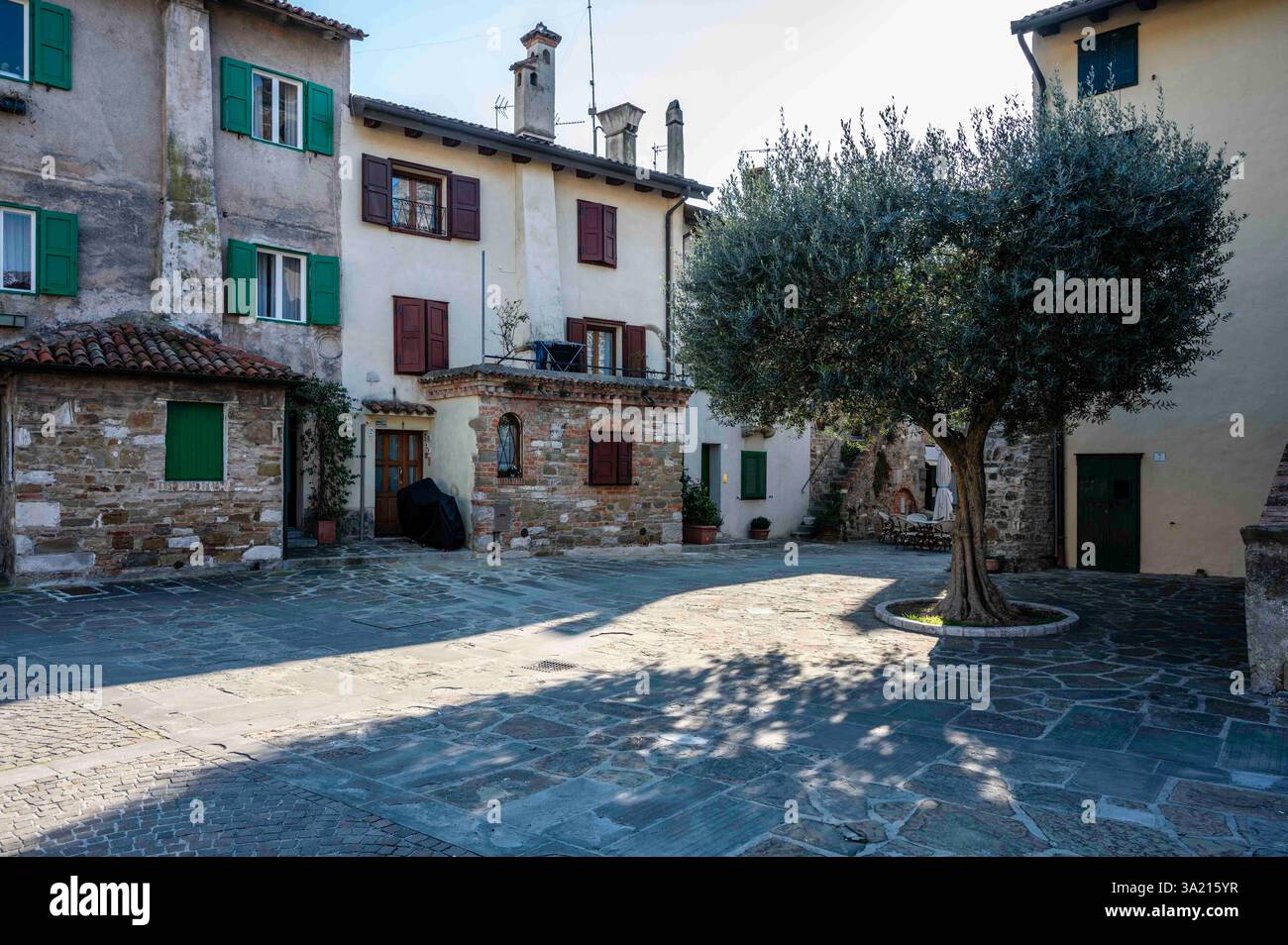 Ancient island of Grado. Between nature, architecture and history Stock ...