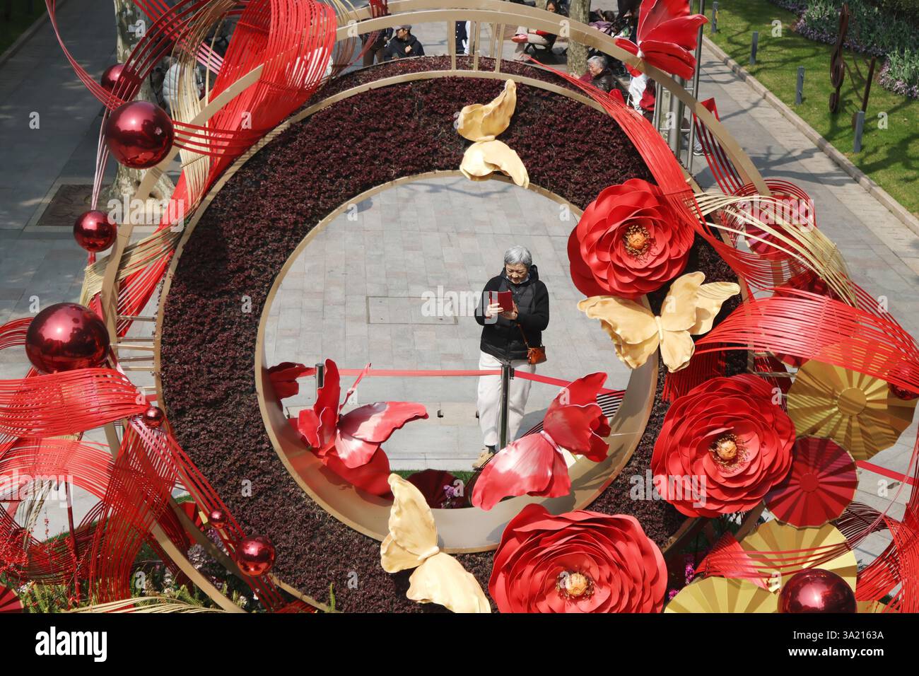Spring flowers bloom in Shanghai, China, 8 March, 2025 Stock Photo - Alamy
