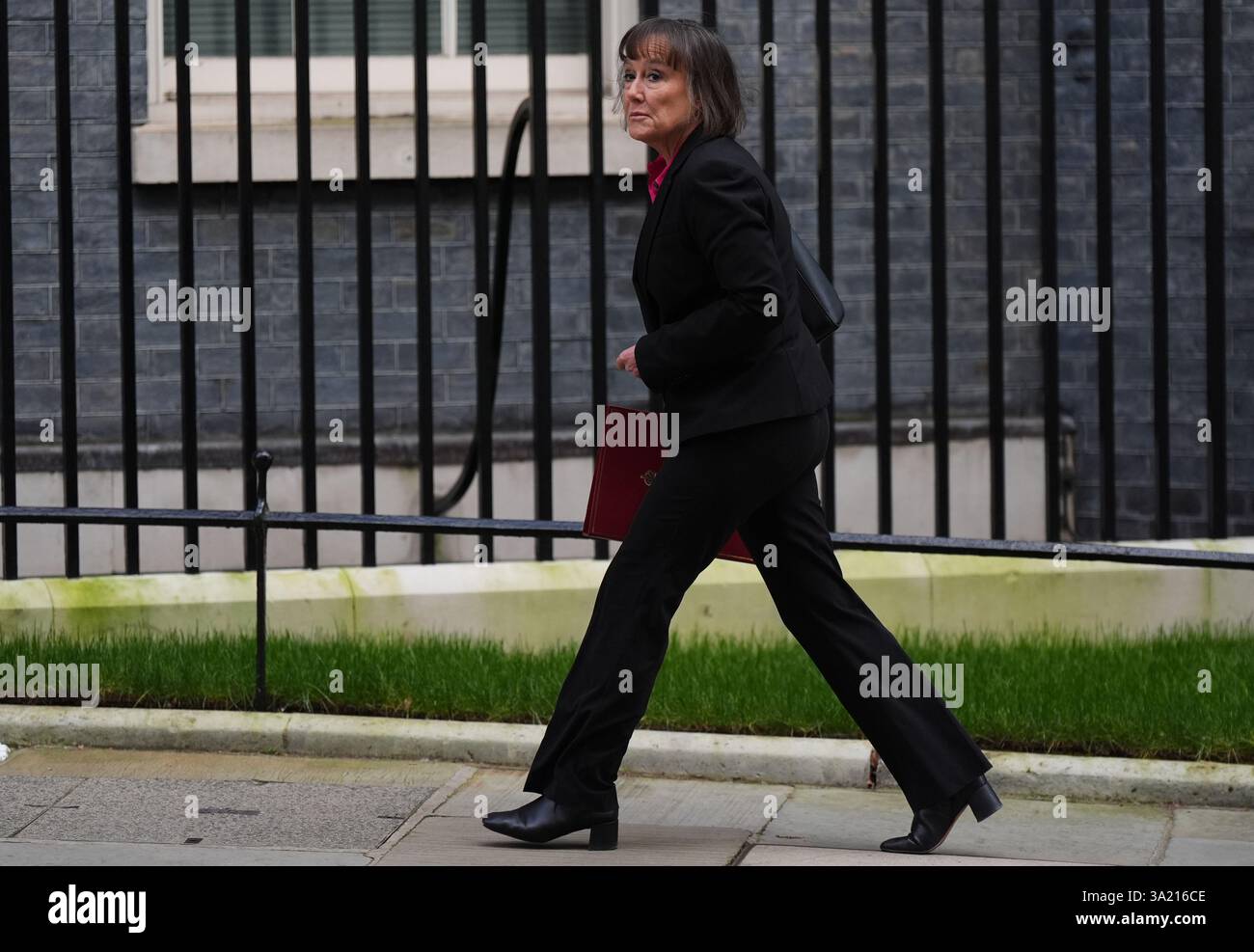 Welsh Secretary Jo Stevens arrives in Downing Street, London, for a ...