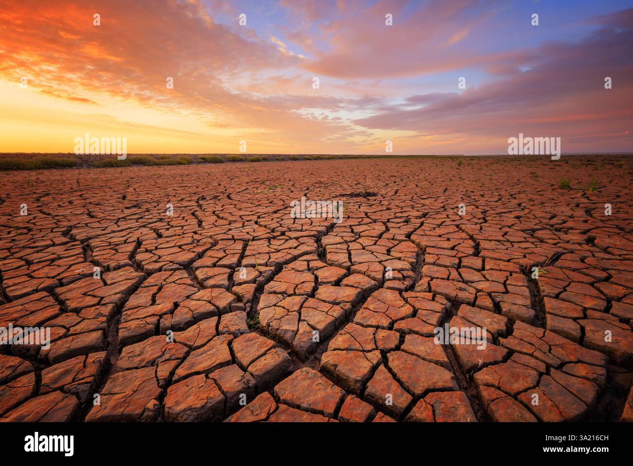 Drought due to climate change, global warming and deforestation because ...