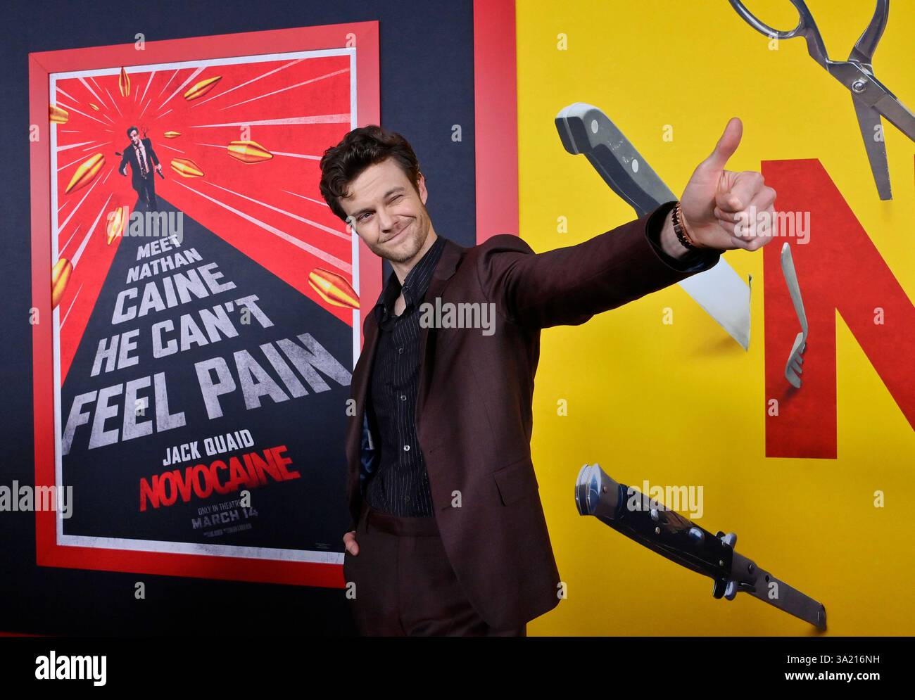 Cast member Jack Quaid attends the premiere of the motion picture ...